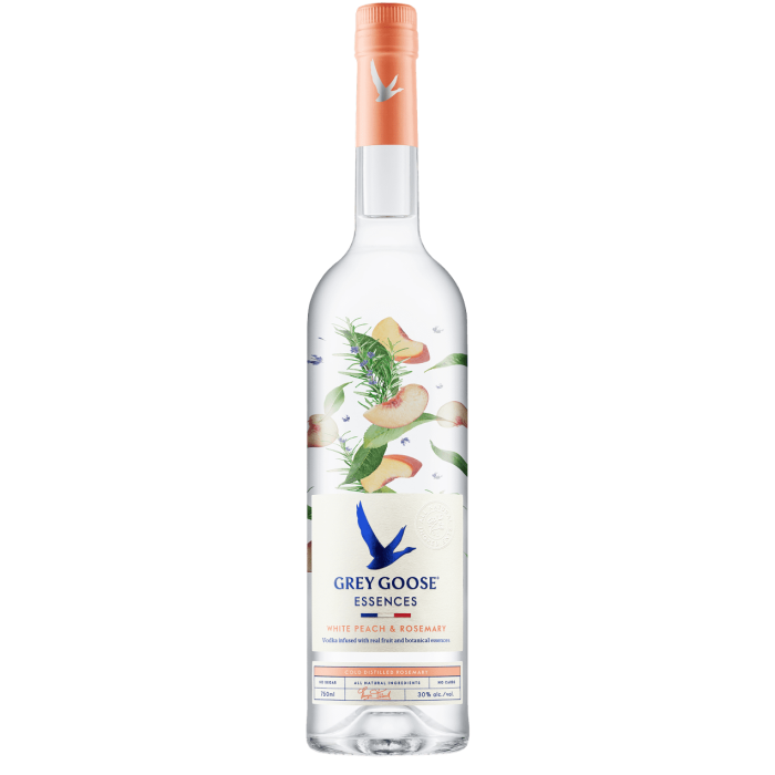 Grey Goose Essences White Peach & Rosemary 75cl Bottle | ⚡ 90-Min ...